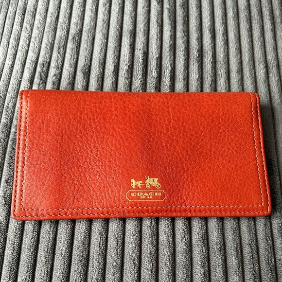 Coach | Bags | Coach Checkbook Cover | Poshmark